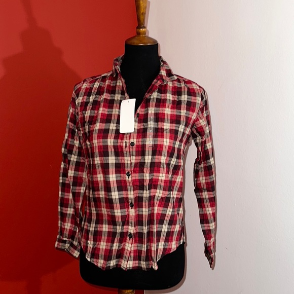Uniqlo | Shirts & Tops | Uniqlo Plaid Flannel Shirt Super Warm | Poshmark